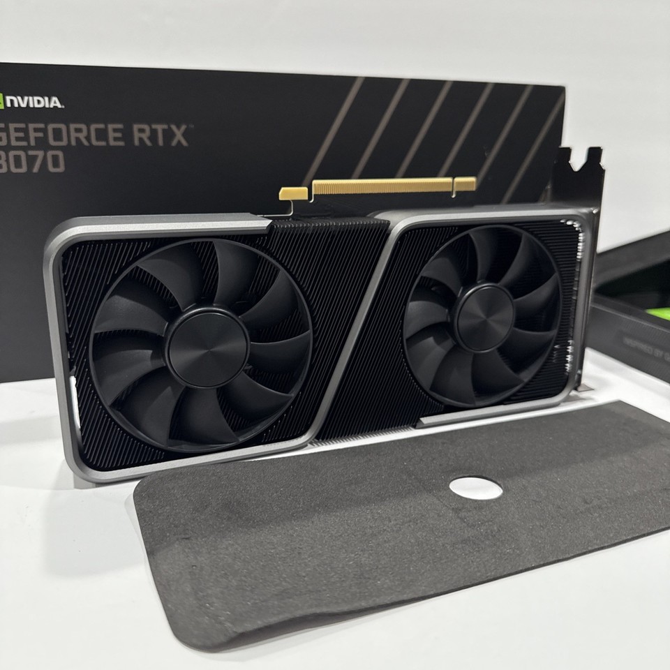 NVIDIA GeForce RTX 3070 Founder Edition 8GB Graphics Card Original Box ...