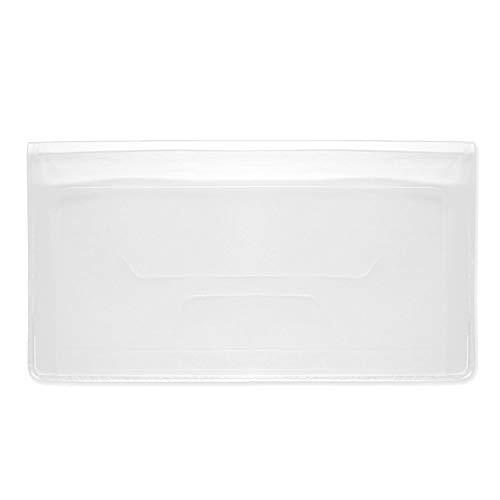 Clear Vinyl Checkbook Cover for Top Tear Personal Checks | eBay