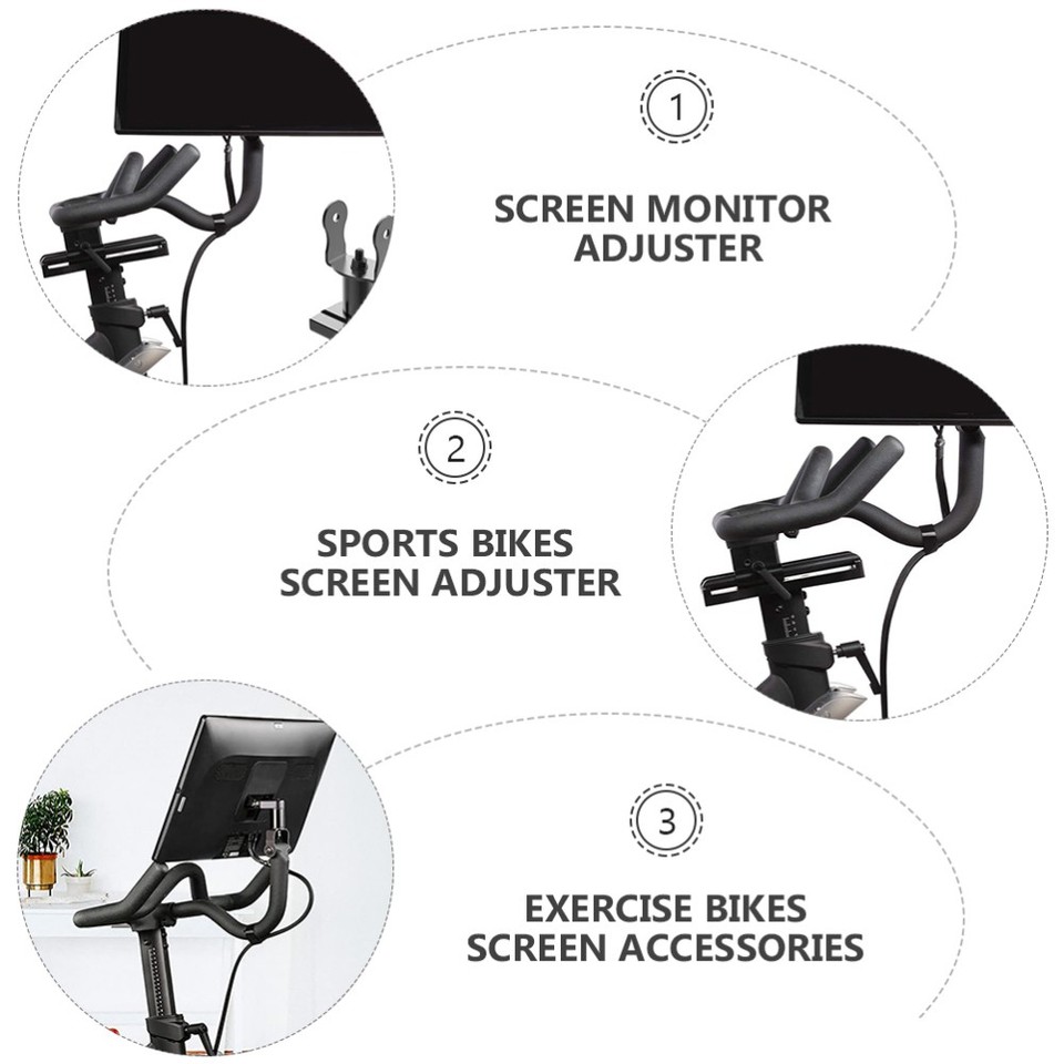 1 Set Portable 360 °Rotatable Screen Monitor Adjuster for Indoor Sports ...