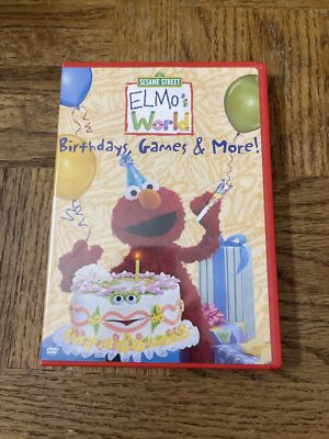 Sesame Street Elmos World Birthdays Games and More DVD 74645405797 | eBay