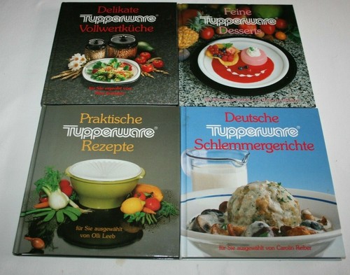 Vintage Kochbücher-Set von Tupperware (4 Stück) | eBay.de
