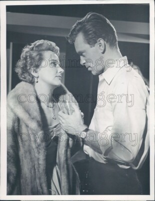 1958 Press Photo Actors Skip Homeier Kim Hunter Playhouse 90 1950s TV ...