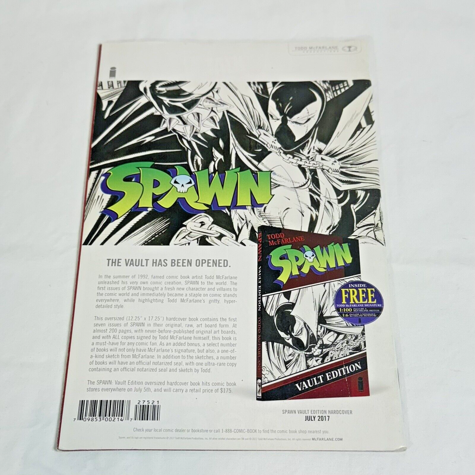 Spawn #275 - Image Comics 2017 Sketch Alt-Cover | eBay