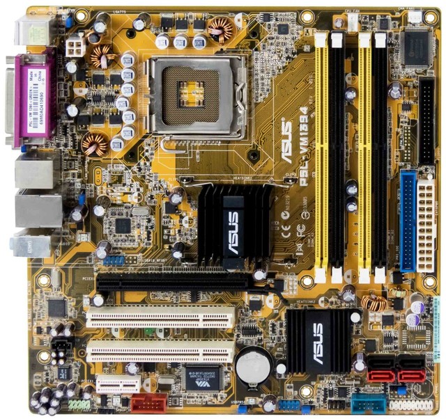 ASUS P5L-VM 1394, LGA775 Socket, Intel Motherboard for sale online | eBay