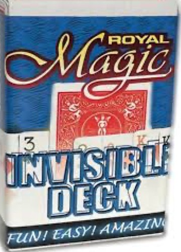 Invisible Deck by Royal Magic Red -Professional Magicians Brand New! | eBay