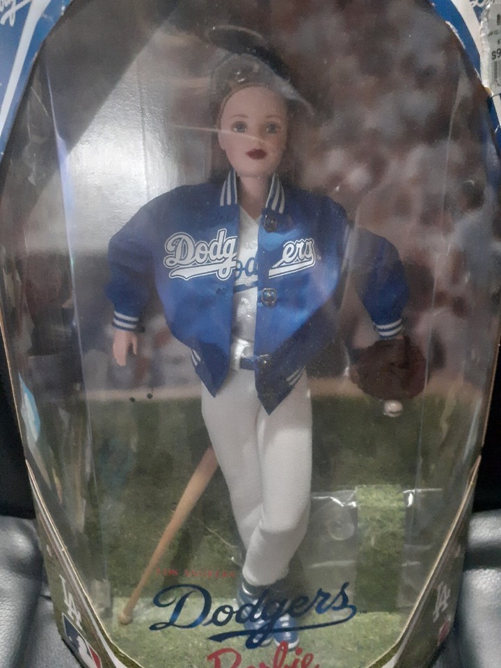 LA Dodgers Barbie Collectors Edition 1999 Mattel in box vintage | eBay