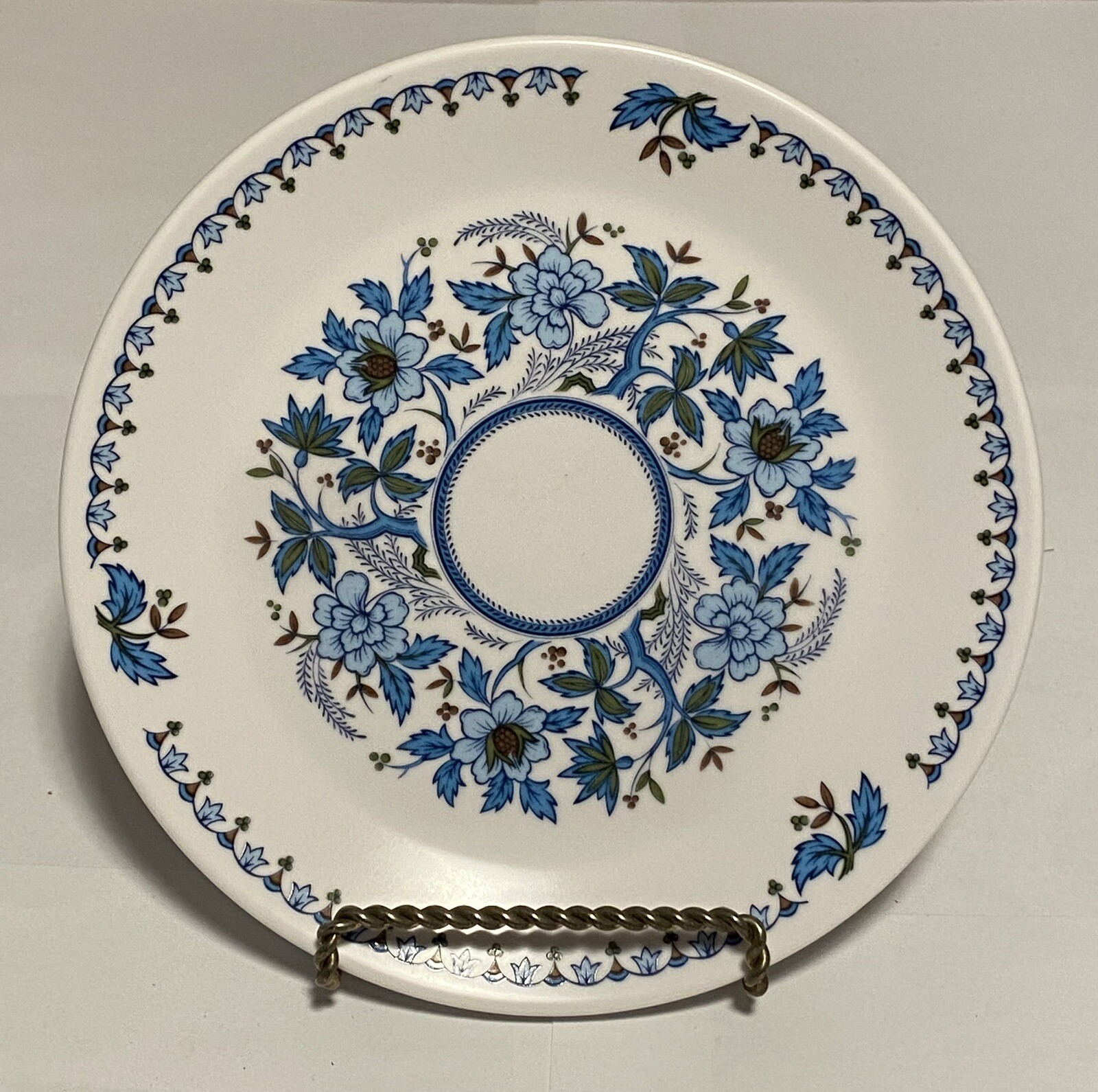 Noritake Blue Moon Bread Plate 9022 Progression China Flowers ...