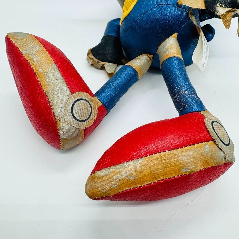 1997 Sonic The Fighters Metal Sonic Plush doll SEGA Sonic the Hedgehog ...