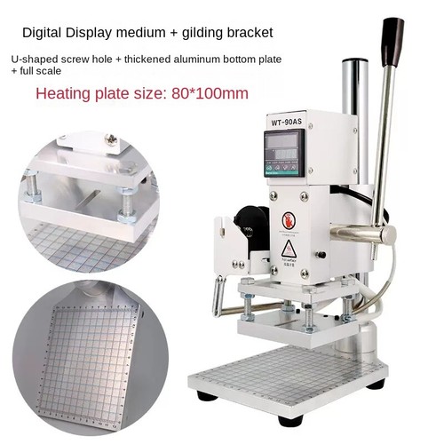 Hot Foil Stamping Machine Leather Wood Paper Branding Logo Embossing ...