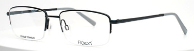 FLEXON Washington 600 412 Dark Slate Blue Mens Rectangle Eyeglasses 54 ...