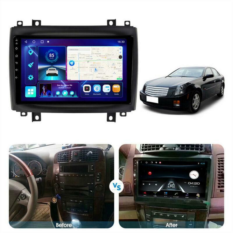 Head Unit For 2003-2007 Cadillac CTS Stereo Radio GPS Player Android 10 ...