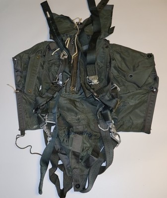 Vietnam War BA-22 USAF Pilot Parachute Flight Aircrew Harness Bailout ...