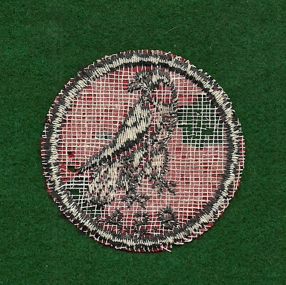 VINTACE BOY SCOUT - RED & BLACK HAWK PATROL PATCH - FELT - AS IS | eBay