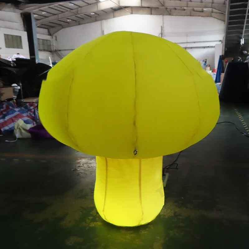 Giant Inflatable Mushroom Party Stage Lifelike Mushrooms Props ...