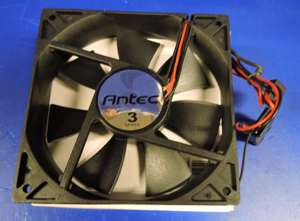 NEW Antec TriCool 120mm Computer PC Case FAN AT-12/SC 4-Pin 3-Speed ...