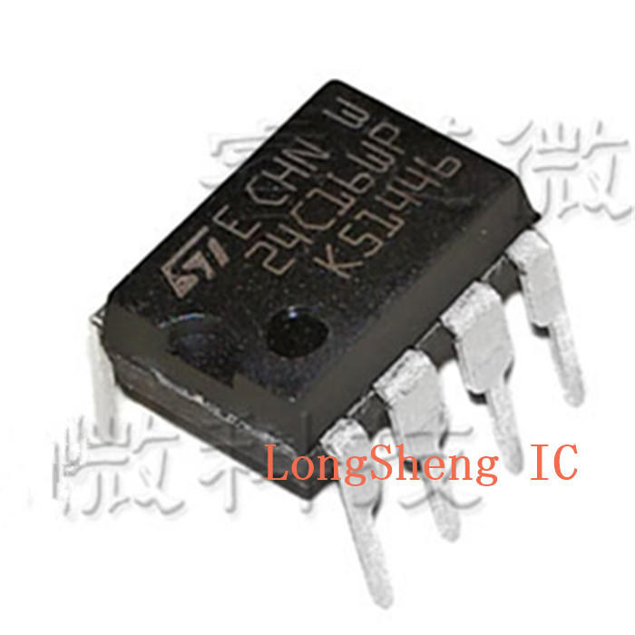 10pcs M24C16-WBN6P EEPROM 2Kx 8 Bit seriell DIP8 von STM new | eBay