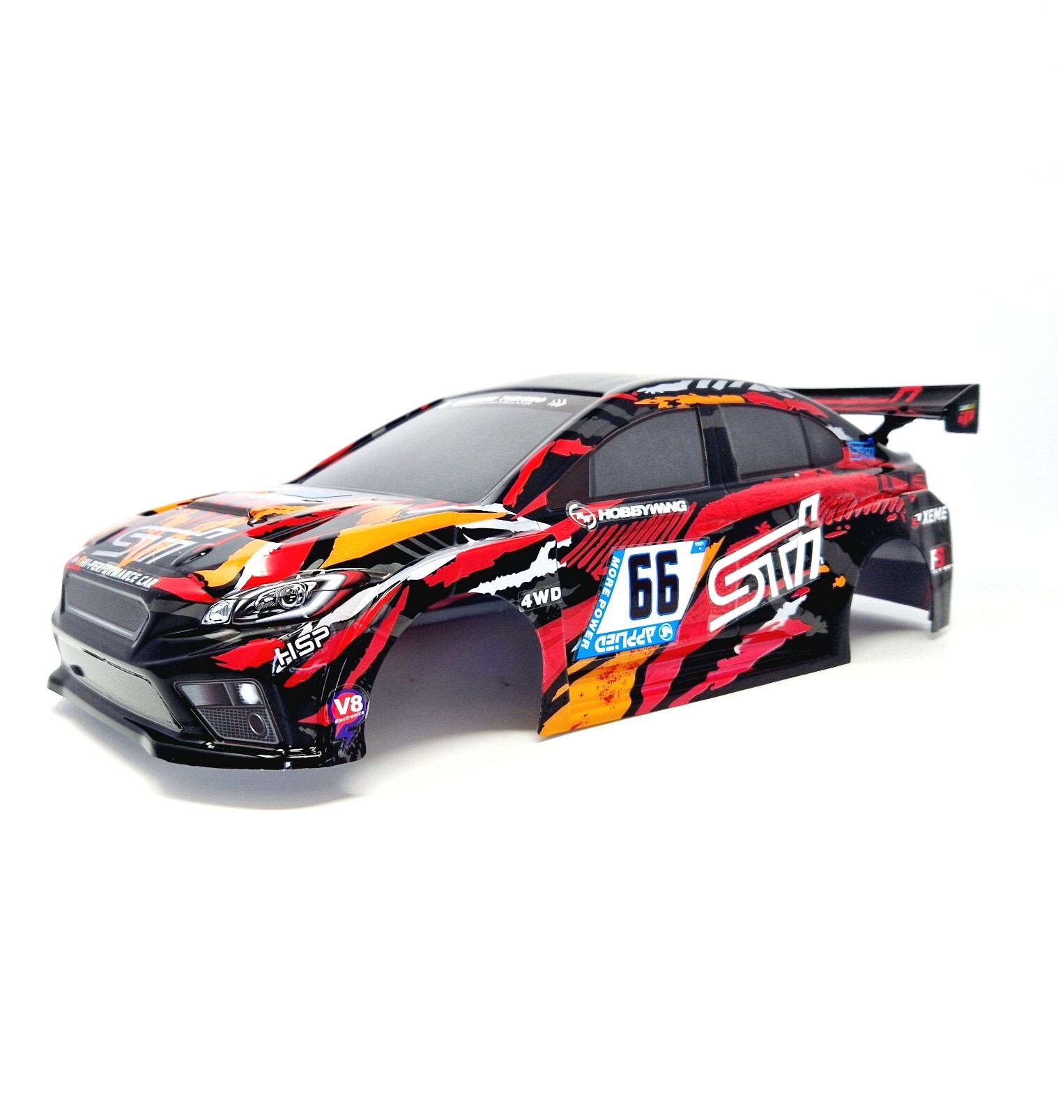 HSP RC Car Body Shell Subaru STI Fits HSP, Maverick Strada 1/10 Scale ...