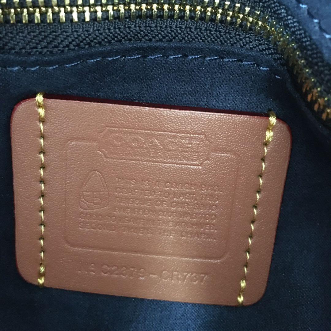 COACH Soho Shoulder Bag Upcycled Repurposed Denim Blue CR737 outlet | eBay