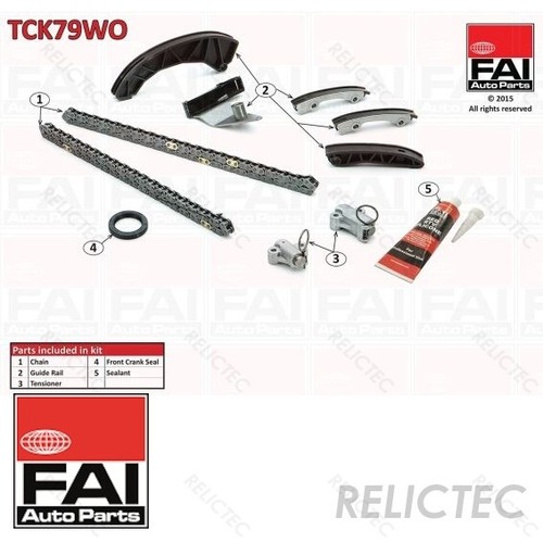 Timing Chain Kit for KIA Hyundai:CEE'D,MATRIX,VENGA,GETZ,PRO,RIO II 2 ...