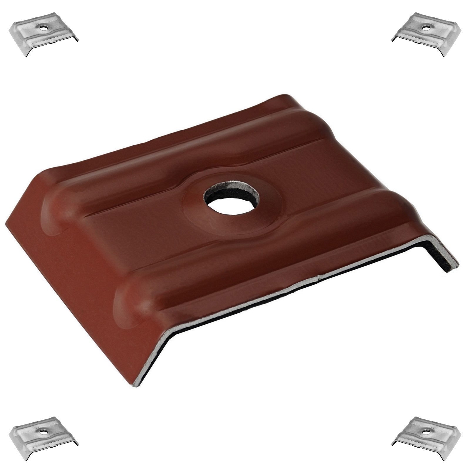 Kalotten Alu 41-32 für Trapezblech 35/207 farbig z. B. RAL 7016 3009 ...
