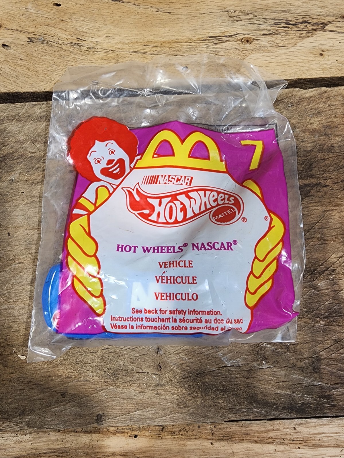 1998 Hot Wheels McDonalds Happy Meal Blue 44 NASCAR #7 | eBay