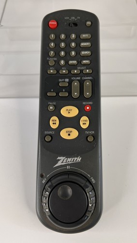 Zenith - Remote Control - Replacement - Untested - Clean Battery ...