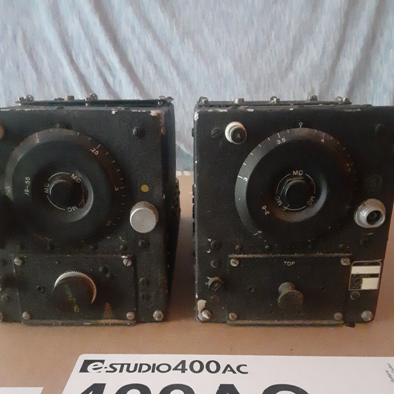 VINTAGE MILITARY RADIO RECEIVERS R-26 R-23/ARC-5 SW LW VLF AIRCRAFT ...