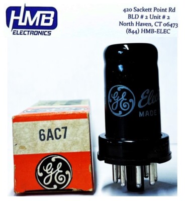 GE 6AC7 VACUUM TUBE | eBay