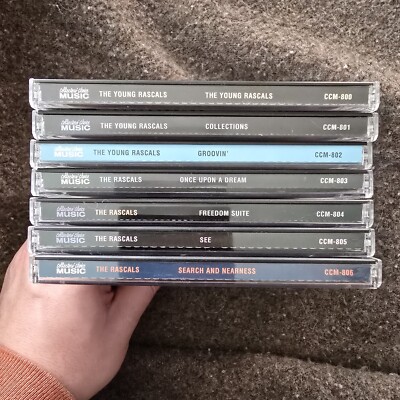 The Rascals CD Lot - Collectors Choice - 7 Discs - VERY GOOD | eBay