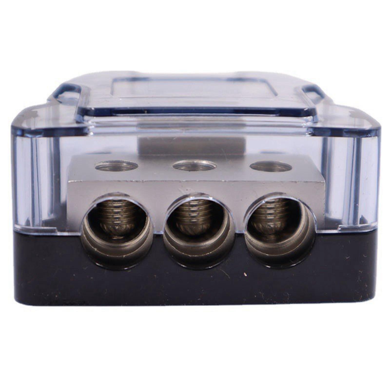 Power Distribution Block 3 Way Auto Car Audio Splitter for Auto Car RV ...