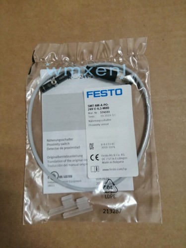 1 PC Festo Sensor SMT-8M-A-PS-24V-E-2.5-M8D 574333 | eBay