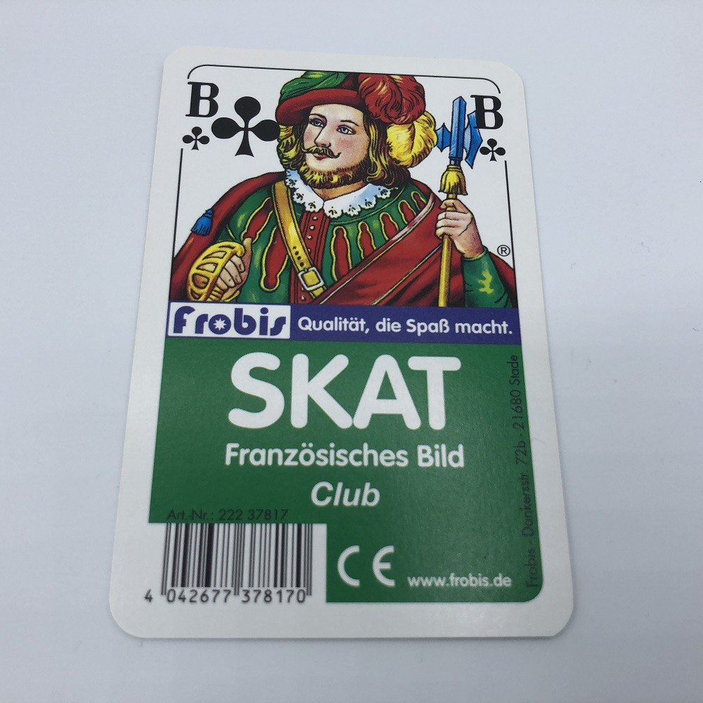 25 Skatspiele Club Französisches Bild, Skat Skatkarten Spielkarten von ...