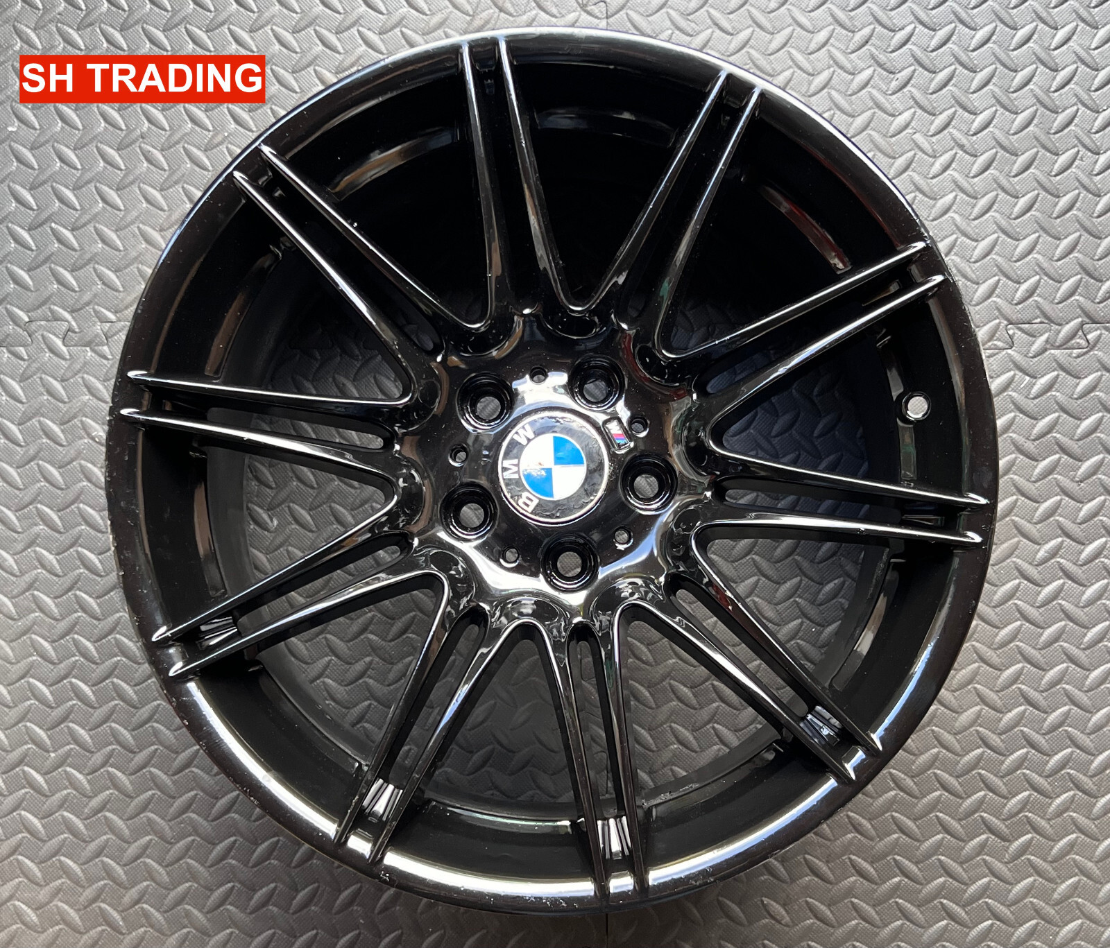 GENUINE BMW M SPORT 3 SERIES 19" MV4 E92 E93 9J REAR ALLOY 255 30 19 ...