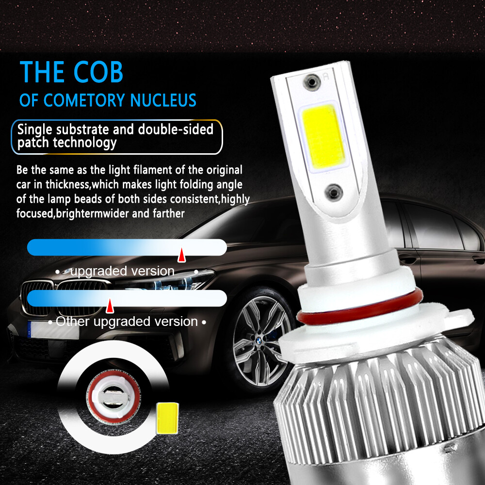 For Toyota RAV4 2016-2018 Front LED Headlight 4Bulbs 6000K Hi/Low Beam ...