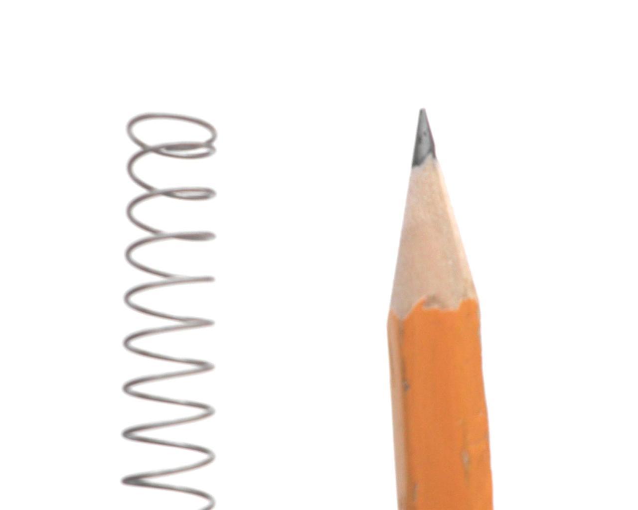 UK 6.8mm OD (6mm) Carbon/Stainless compression spring up to 1m long ...