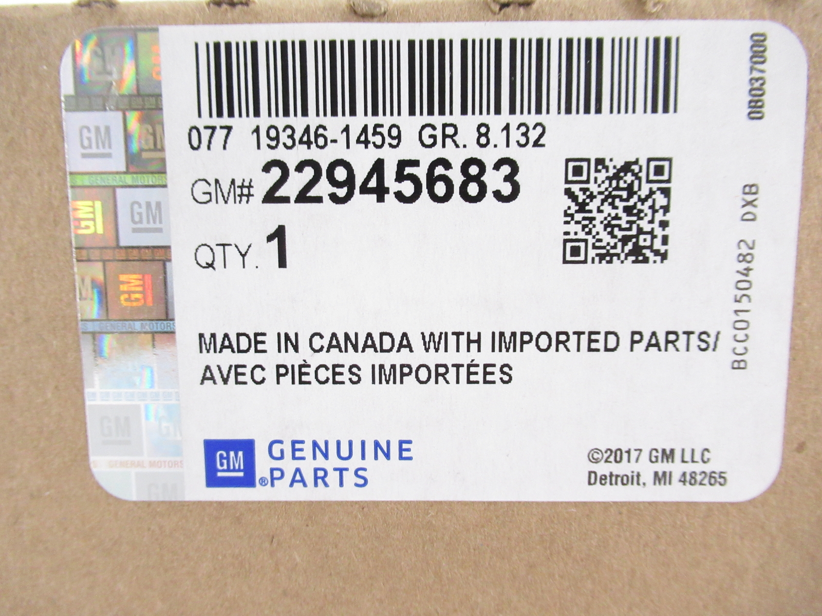 Genuine OEM 22945683 Driver Front Fender Lower Molding Trim Panel 10-17 ...