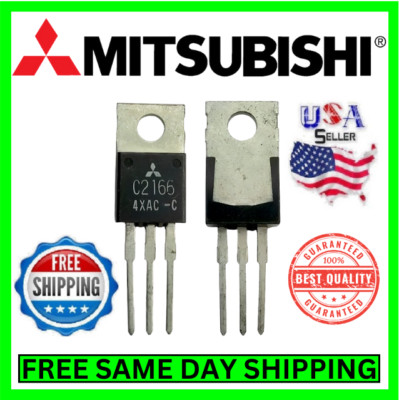 Mitsubishi 2SC2166C NPN Epitaxial Planar Type RF Power Transistor Ships ...