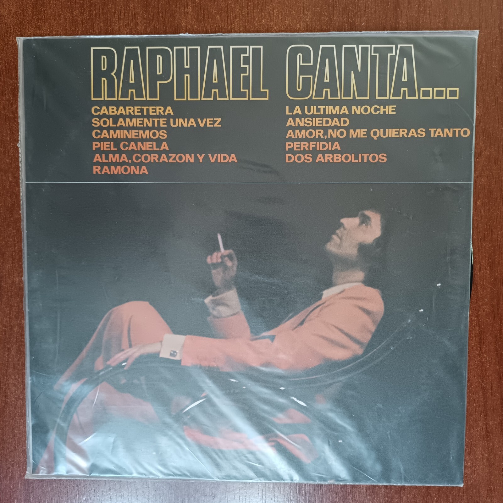 Raphael Canta [1976] Vinyl LP Europop Ballad Chanson Hispavox ...