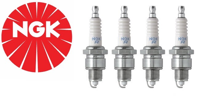NGK Spark Plugs MR8E-9 x 4 for Suzuki DL650 V-Strom L7-M0 2017-2020 ...