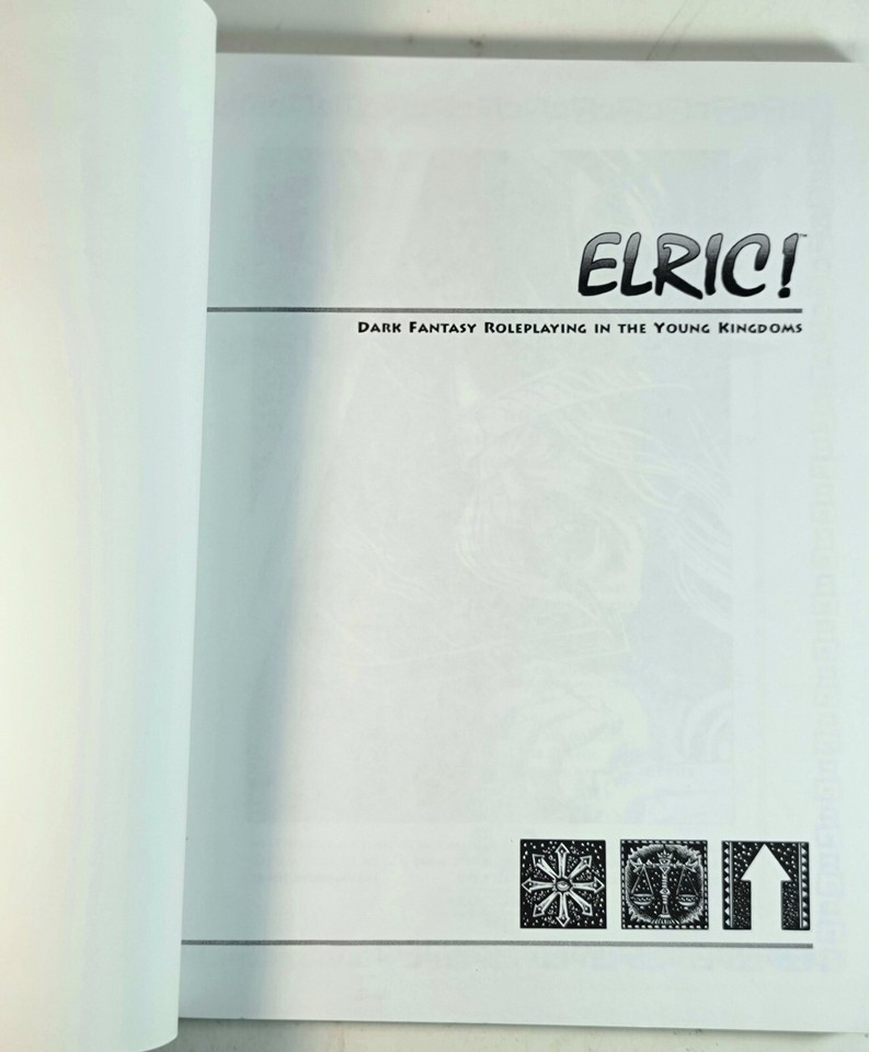 Michael Moorcock's ELRIC! Dark Fantasy Roleplaying / SC RPG 2900 ...