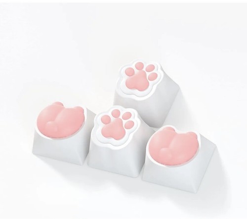 4pc Cat Paw And Butt Keyboard Key Caps | eBay