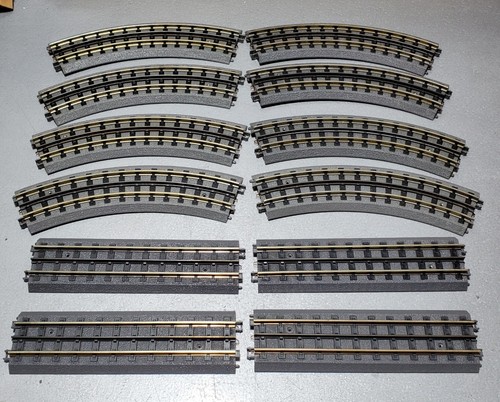 MTH REALTRAX OVAL TRACK LAYOUT O GAUGE 31" x 51" 031 curves straights ...