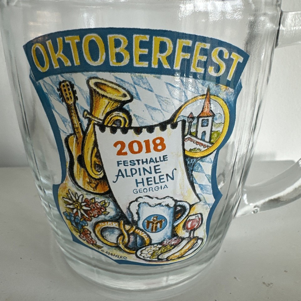 2018 Oktoberfest Heineken Alpine Helen Georgia German Beer Mug 20 Oz | eBay