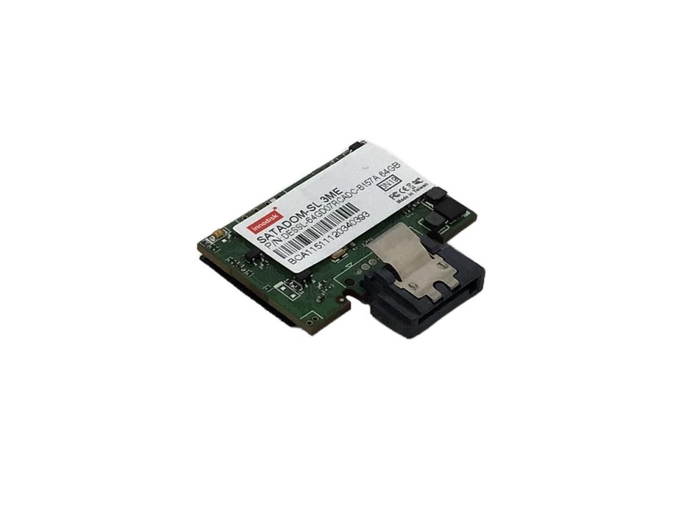 64GB SSD SATADOM Innodisk Internal Boot Drive 6Gbps w Power Cable for ...