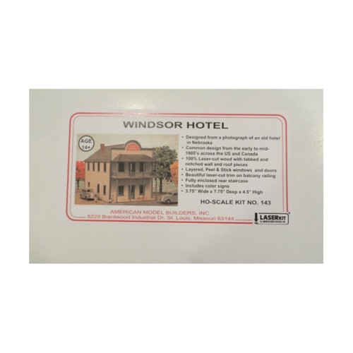 N Scale Model Buildings Windsor Hotel EX/NM | eBay