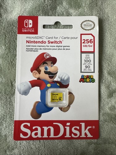 Nintendo Switch SanDisk Gaming 256GB Micro SD microSDXC Memory | eBay