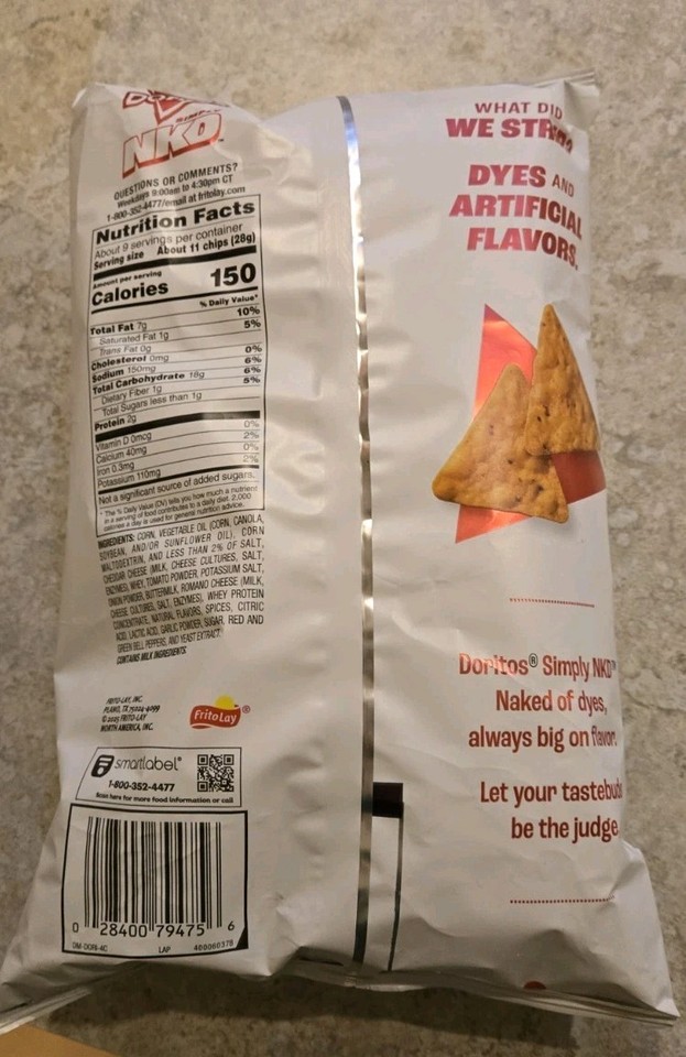 DORITOS SIMPLY NKD NACHO IN HAND, FAST SHIPPING, DORITOS Naked FREE SHIPPING | eBay