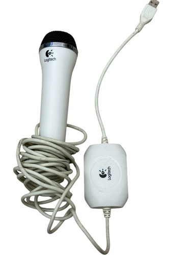 Logitech A-0234A Microphone White PS3 Wii Xbox 3E USB | eBay