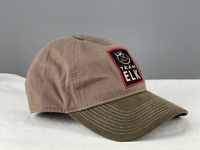 Team Elk RMEF Rocky Mountain Elk Foundation Hook & Loop OSFM Baseball ...