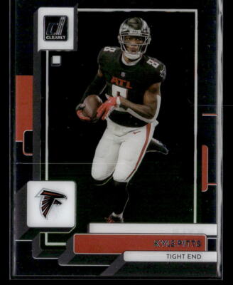 Kyle Pitts - 2022 Panini Clearly Donruss Acetate SP #2 Atlanta Falcons ...